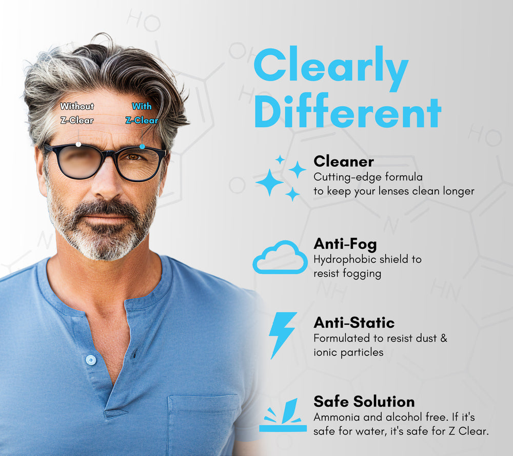 Z Clear Lens Cleaner | Anti-Fog for Glasses